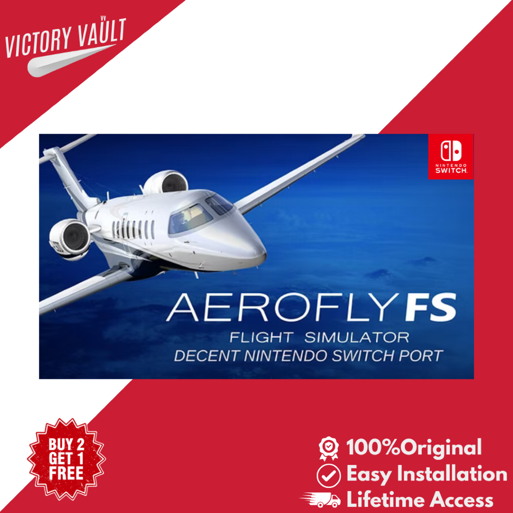 Aerofly FS 1 Flight Simulator 模拟航空飞行 (Nintendo Switch) Digital Game ...