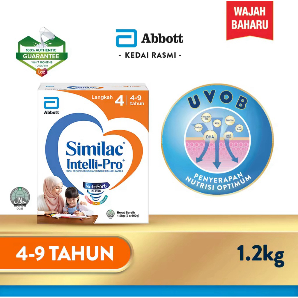 Similac Intelli-Pro Step 4 1.2kg | Shopee Malaysia