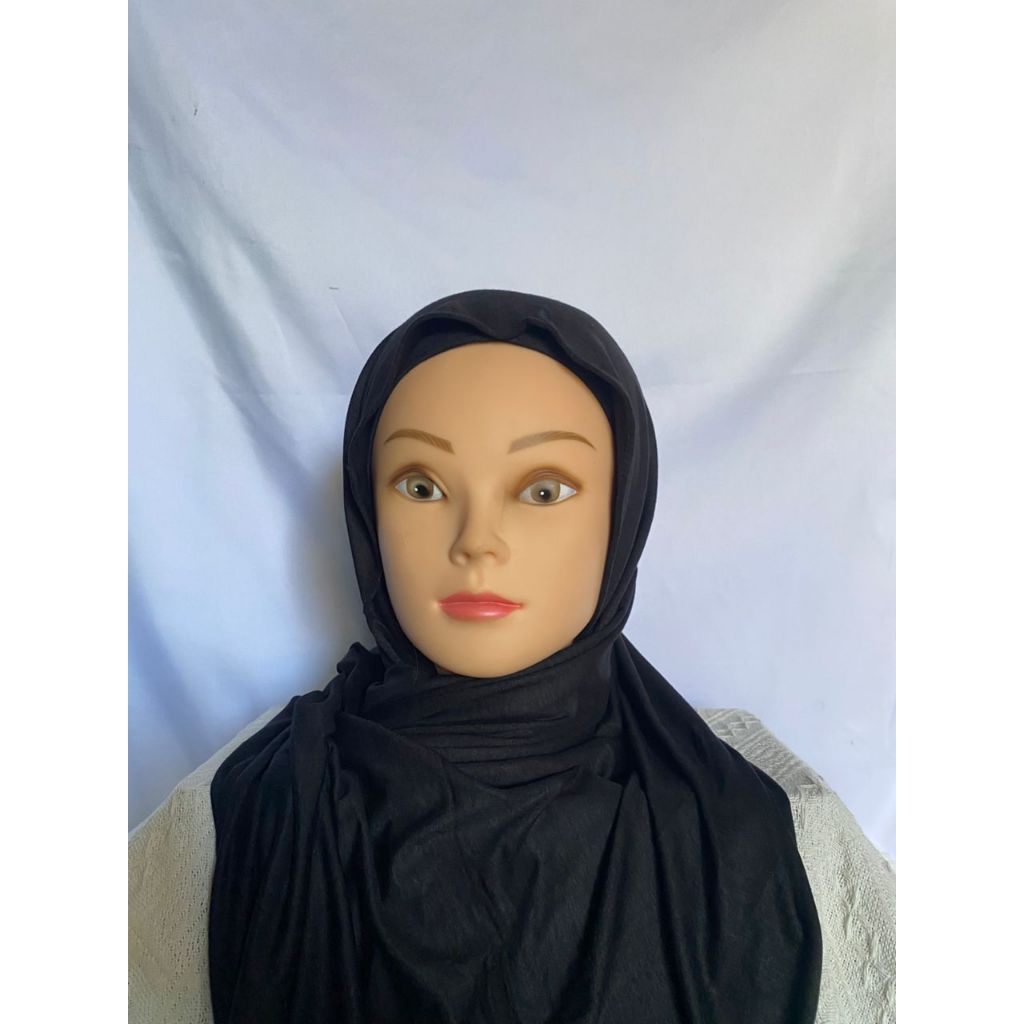 Shawl cotton Jersey / Shawl Malas / Shawl Ironless / Tudung Murah ...