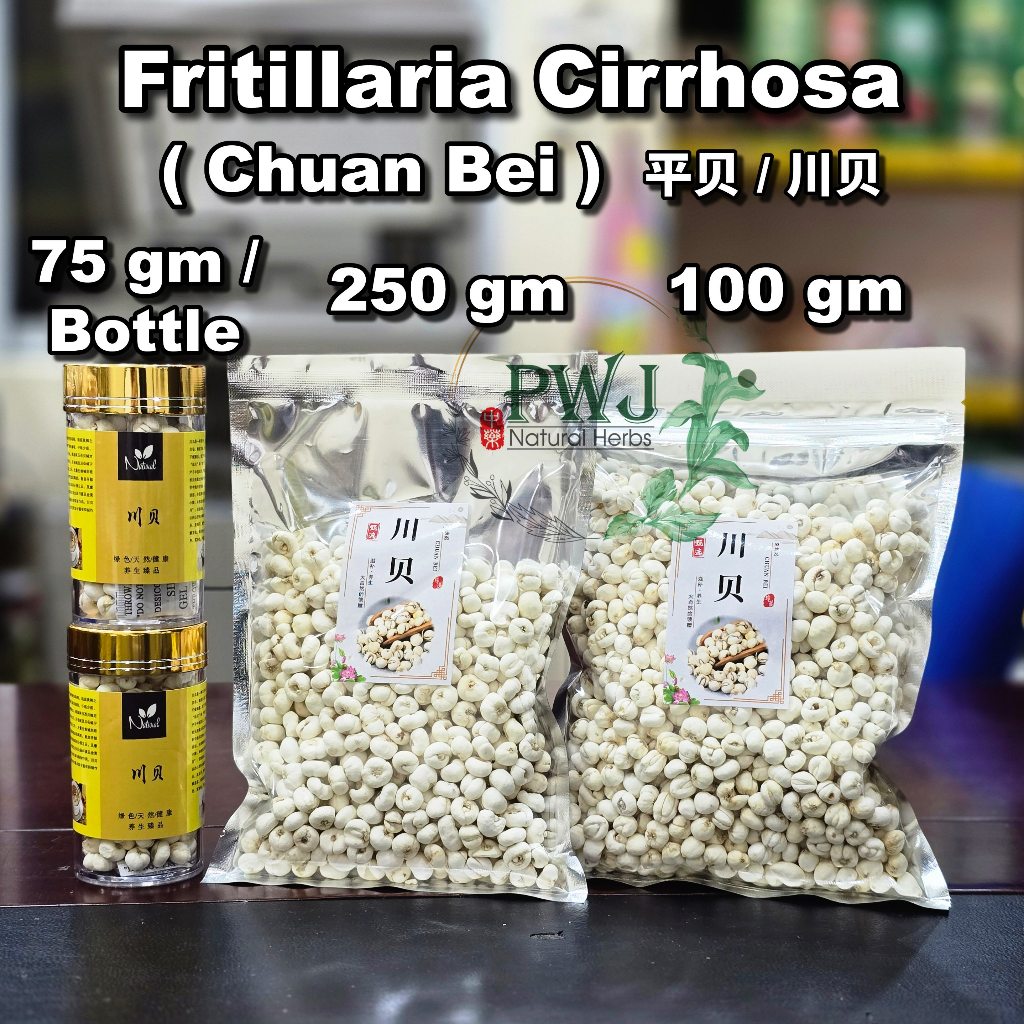 Fritillaria Cirrhosa ( Chuan Bei ) 平贝 / 川贝 (75gm & 100gm, 250gm ...