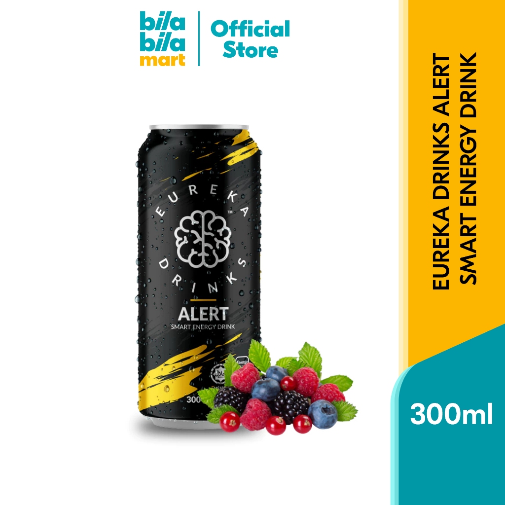 Eureka Alert + Awake Minuman Tenaga Smart Energy Drink 300ml 智能能量饮料 ...