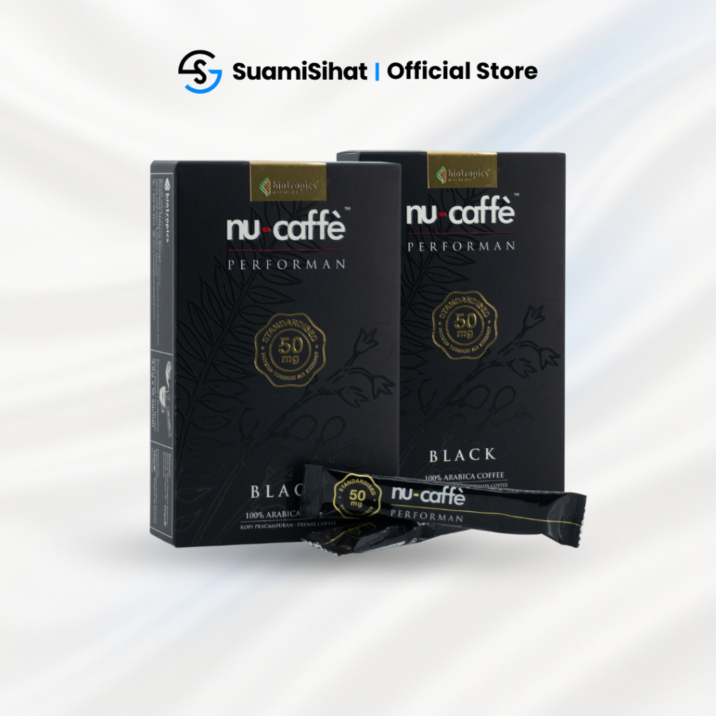 Nu Caffe Tongkat Ali Black Performance No Creamer (15 Sachets) | Shopee ...