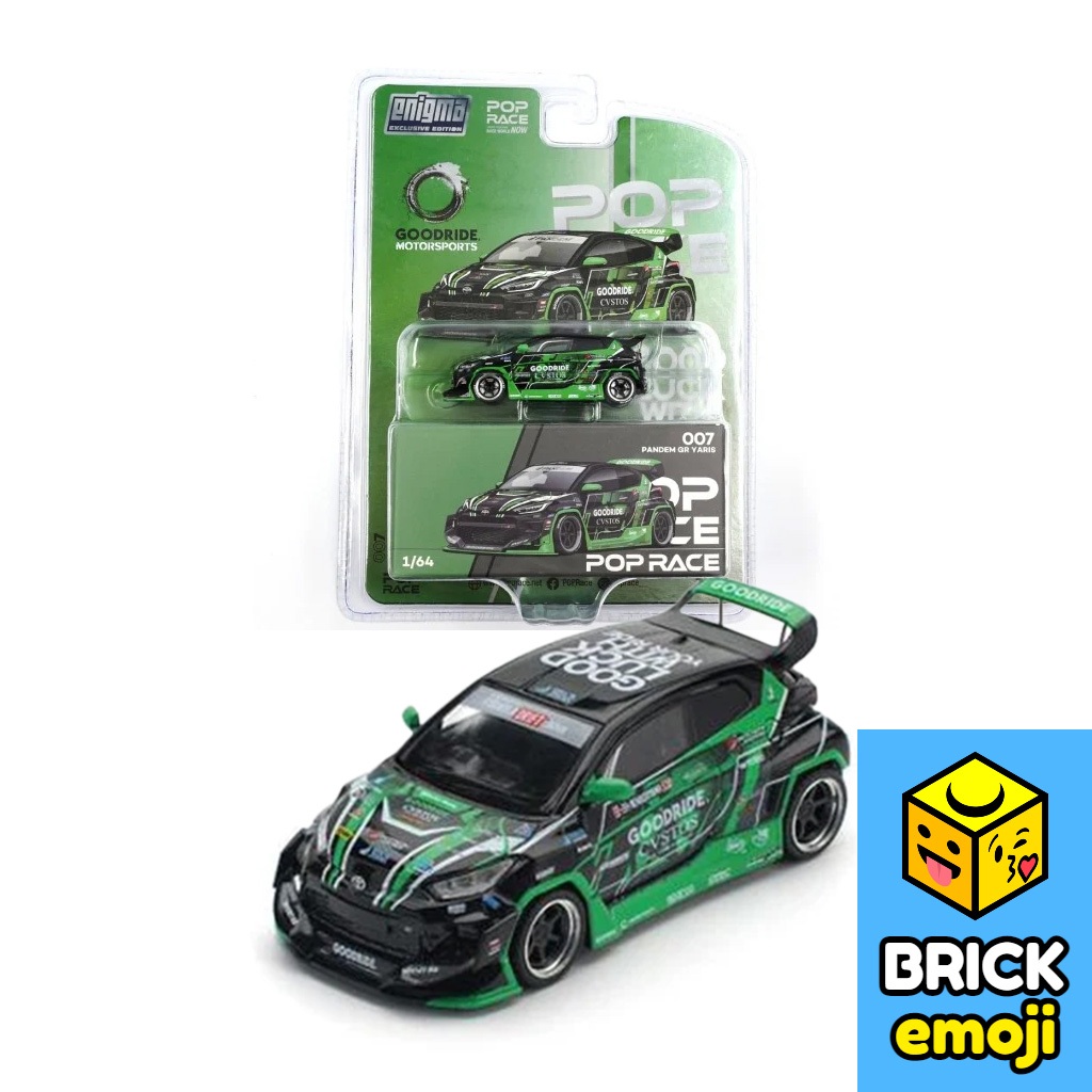 Pop Race x Enigma Exclusive PRE007 Pandem GR Yaris (Blister Packaging) 1/64 | Shopee Malaysia