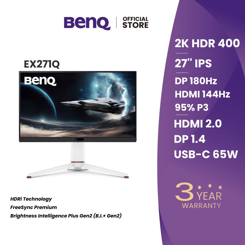 [NEW]BenQ MOBIUZ EX271Q 27” 2K 180Hz BenQ MOBIUZ Gaming Monitor | Shopee Malaysia