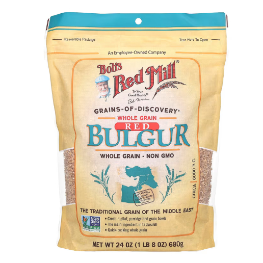 Bob's Red Mill, Red Bulgur, Whole Grain, 24 oz (680 g) | Bob's Red Mill ...
