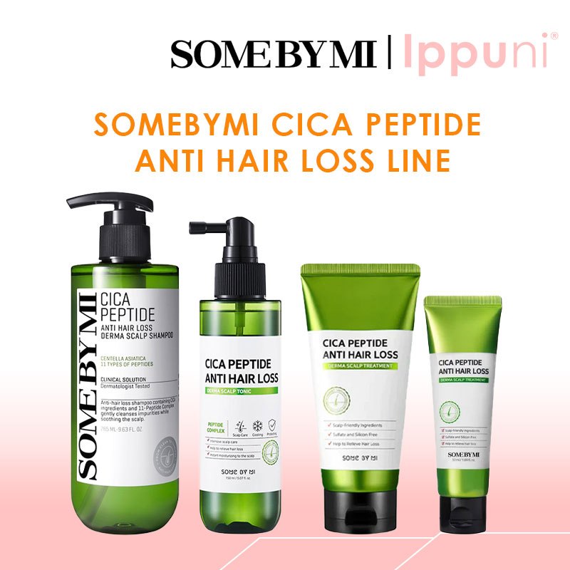 SOMEBYMI Cica Peptide Anti Hair Loss Set /Scalp Tonic/Shampoo/Treatment ...