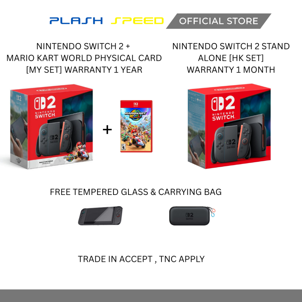 [BRAND NEW, MY SET] Nintendo Switch 2 Standard Set Ready Stock | Shopee ...