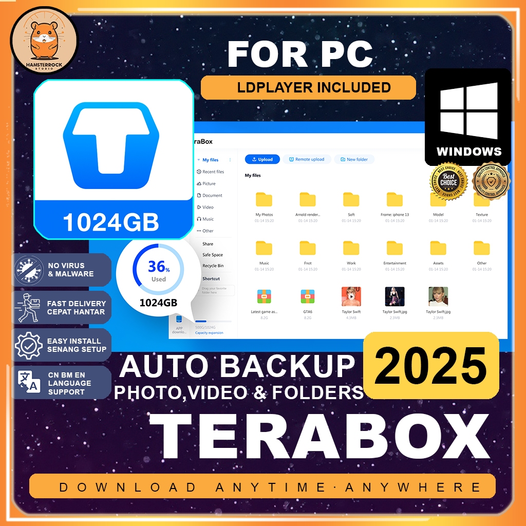 🔥Terabox for Windows PC🔥 (Latest 2025 Version) | 1024GB Storage | Auto ...