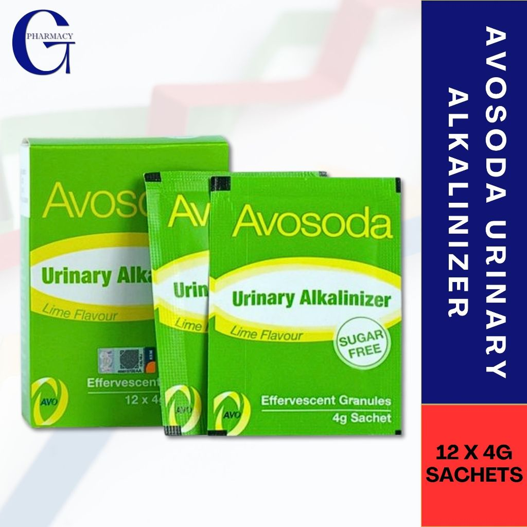 AVOSODA URINARY ALKALINIZER LIME FLAVOR ( FOR URINARY DISCOMFORT ...