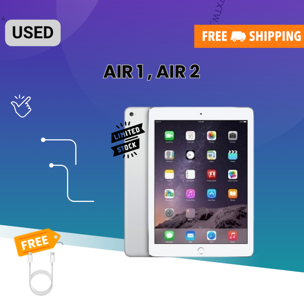 ~USED TABLET AIR 1 | AIR 2 (ORIGINAL USED) | Shopee Malaysia
