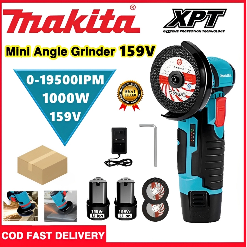Electric Mini Angle Grinder Cordless Angle Grinder Grinder Rechargeable ...