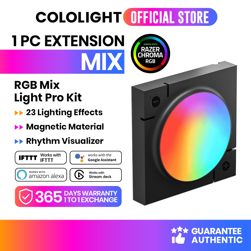 COLOLIGHT MIX RGB Light EXTENSION Creative Geometry Assembly Smart ...