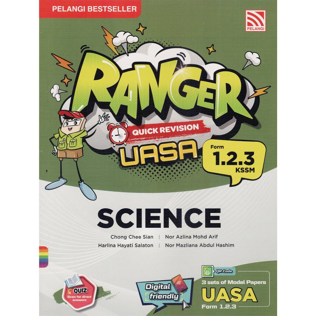 BUKU RUJUKAN : RANGER QUICK REVISION UASA SCIENCE FORM 1.2.3 KSSM ...