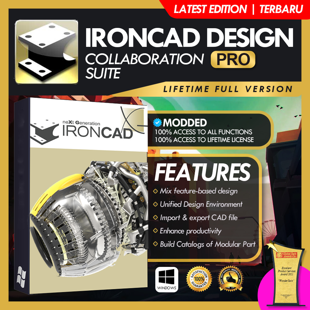IronCAD Design Collaboration Suite v26 for Windows 🔥 Lifetime | Full ...