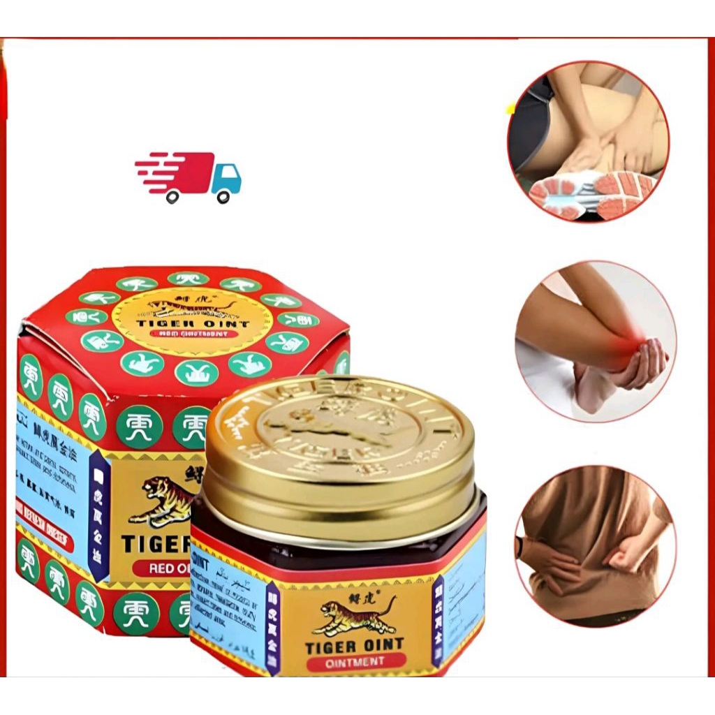 Original Tiger balm ointment plus red balsam tiger balm merah Skincare ...
