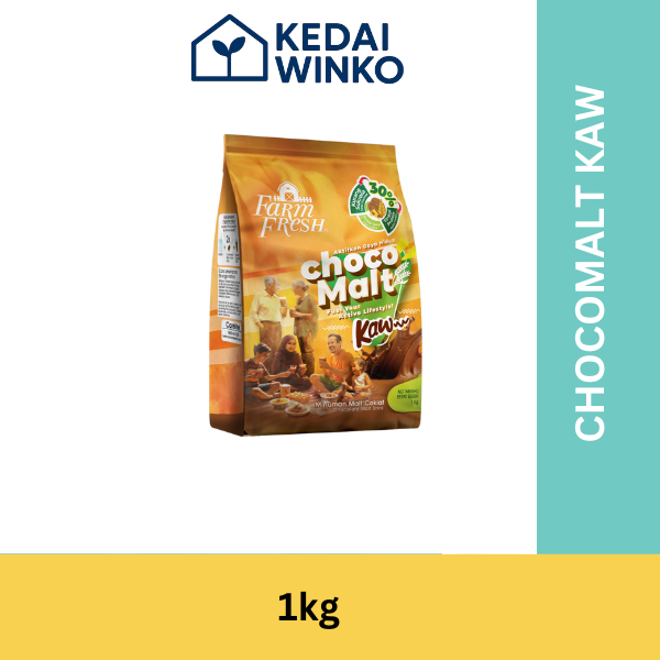 Farm Fresh Chocomalt Kaw 1kg coklat chocolate | Shopee Malaysia
