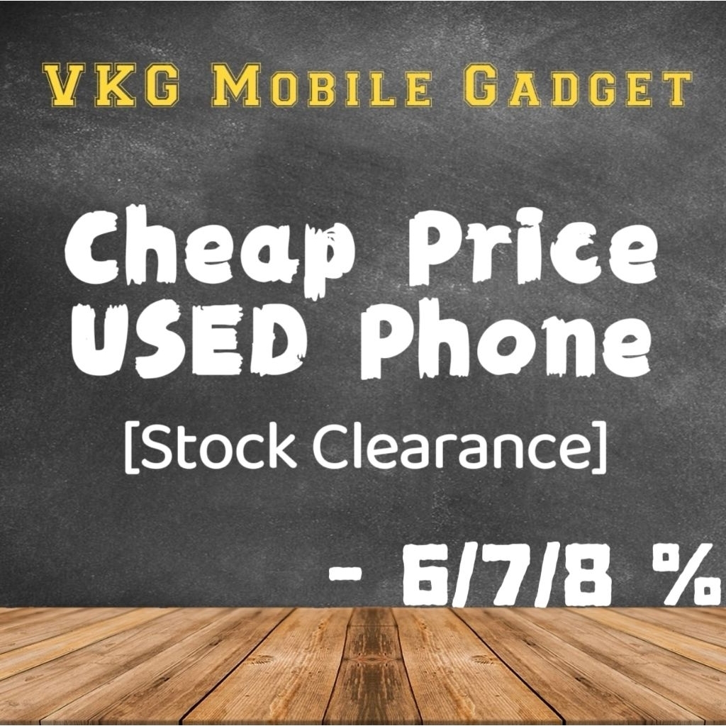 [Stock Clearance] Original Used Phone Cheap Price Clearance | Shopee ...