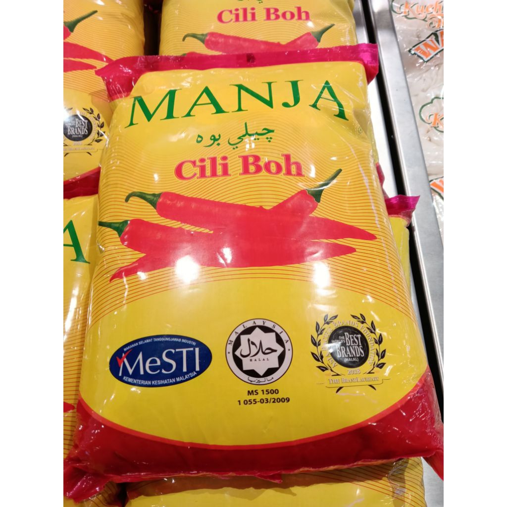Cili Boh Cili Giling MANJA (3kg) | Shopee Malaysia
