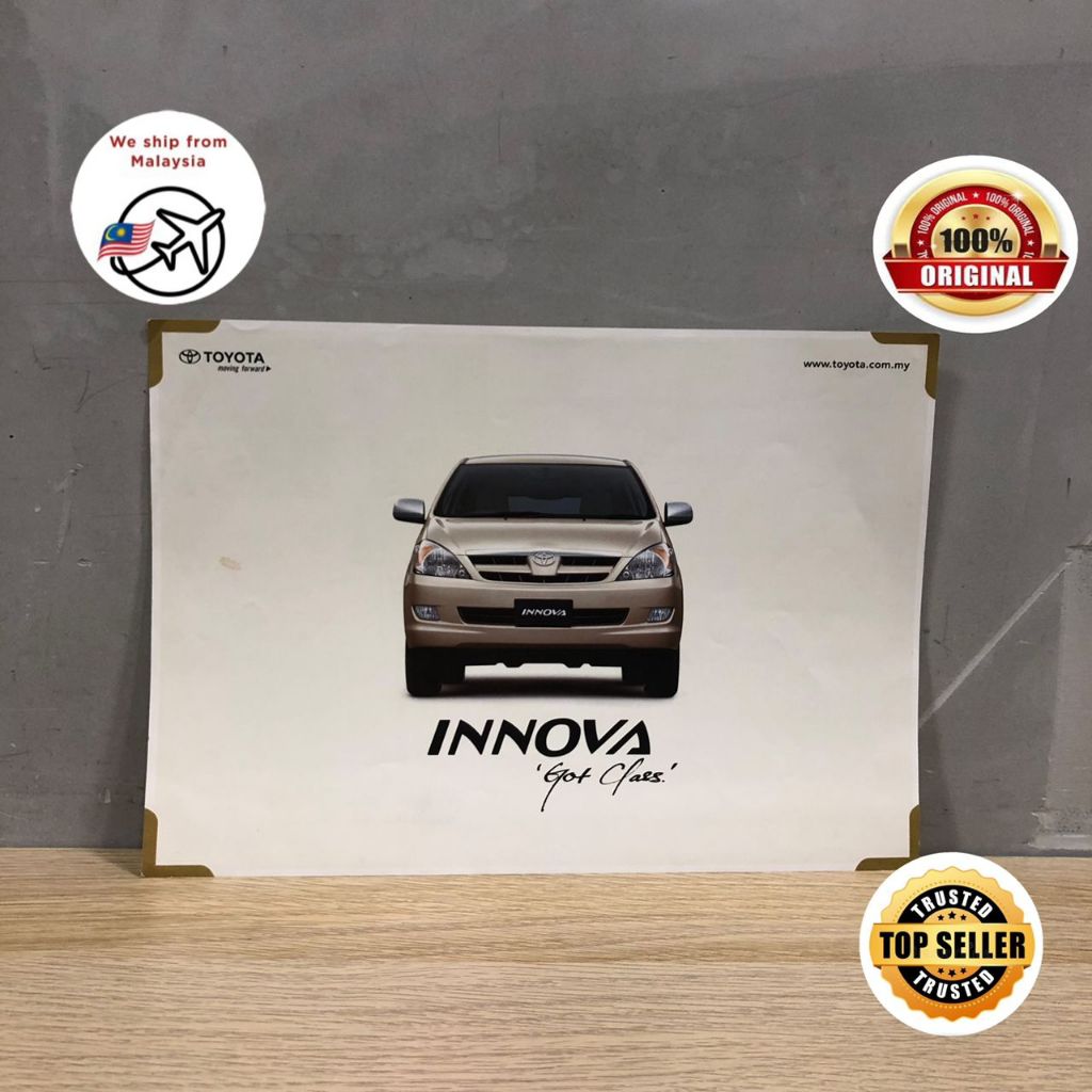 Toyota Innova Got Class Catalog / Catalogue Collection 100% Original ...