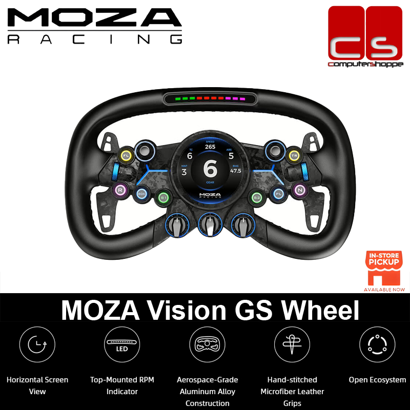 MOZA Vision GS Wheel (RS056) | Shopee Malaysia