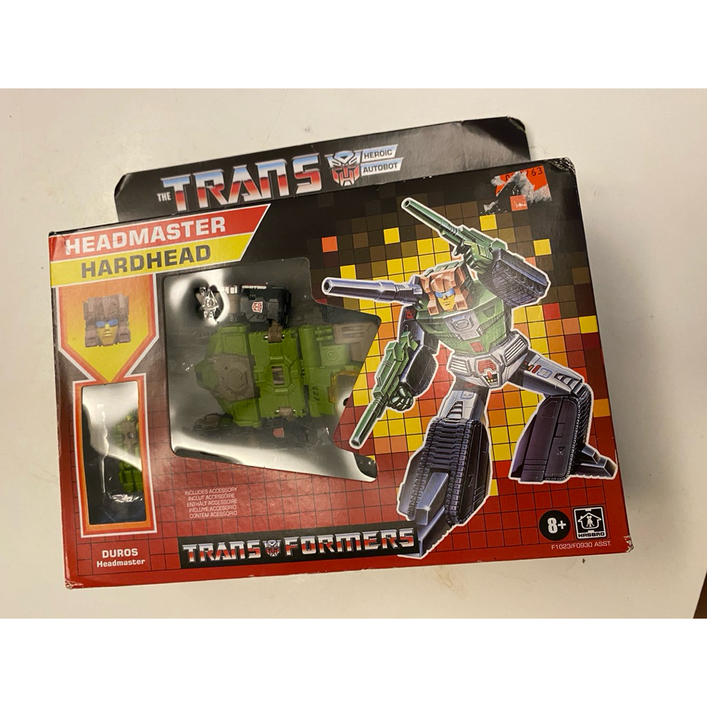 TRANSFORMERS HEADMASTER HARDHEAD DELUXE CLASS | Shopee Malaysia