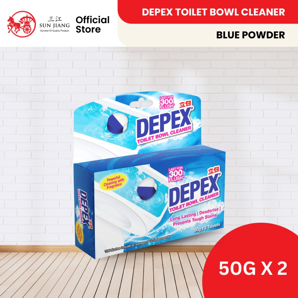 Depex Toilet Blue Power (2 x 50g) | Shopee Malaysia