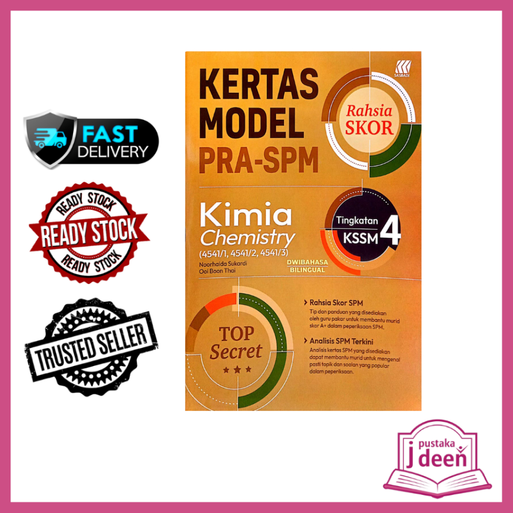 JDEEN BUKU LATIHAN KIMIA TINGKATAN 4 - KERTAS MODEL PRA-SPM RAHSIA SKOR ...