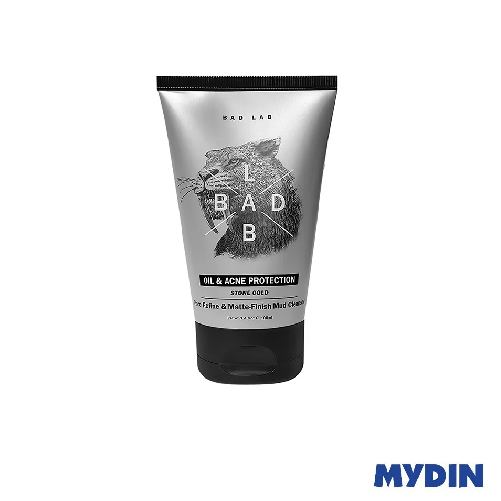 Bad Lab Stone Cold Cooling & Pore Minimising Facial Cleanser (100ml ...
