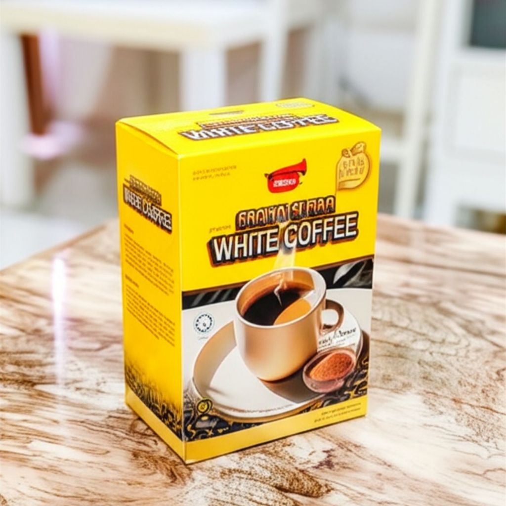 Forever Living Gold Blend Premix Brown Sugar White Coffee 12 Sachets ...