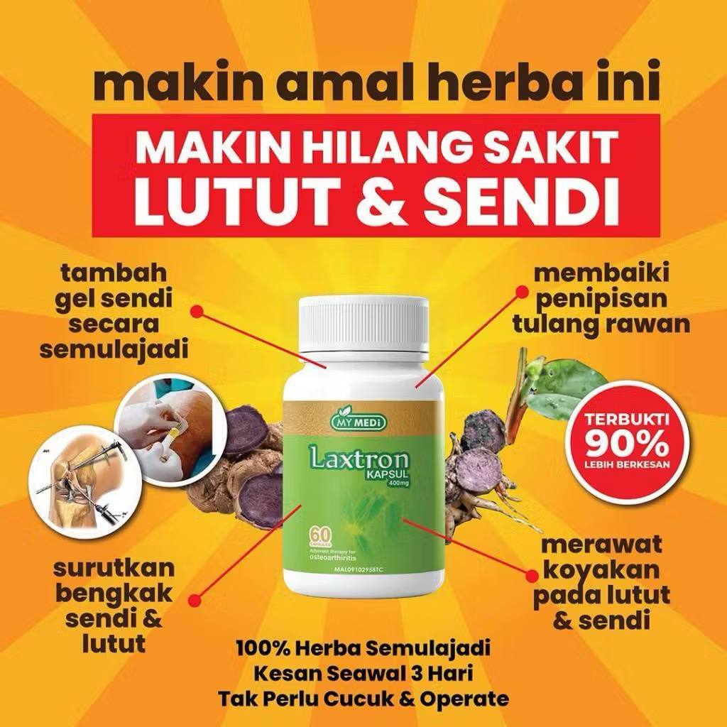 Buy 2 free 1 [READY STOCK] MY MEDi Kapsul Herba Laxtron (60 Biji) | Shopee Malaysia