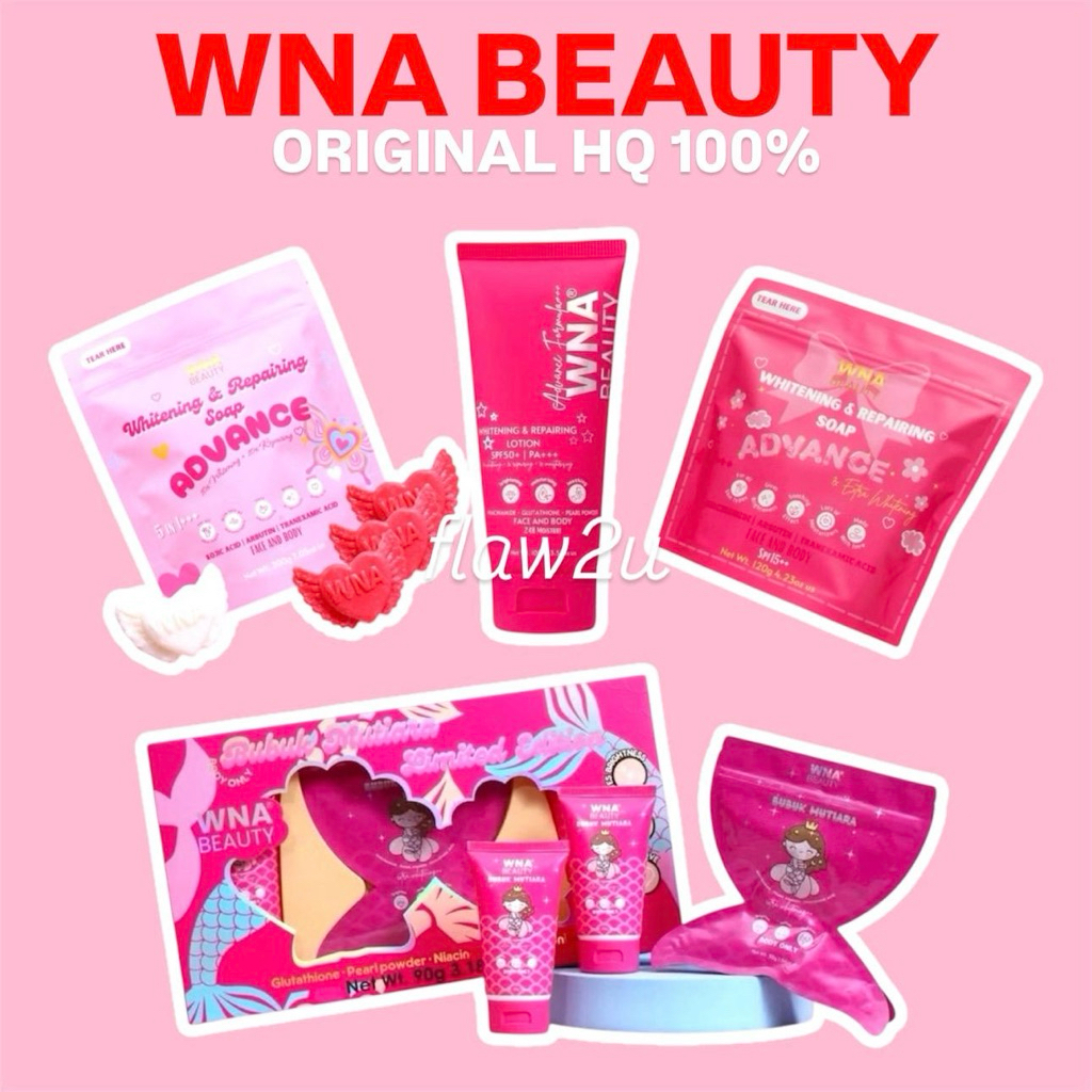 WNA LOTION ADVANCE / BUBUK MUTIARA PINK EDITION / WNA LIMITED EDITION ...