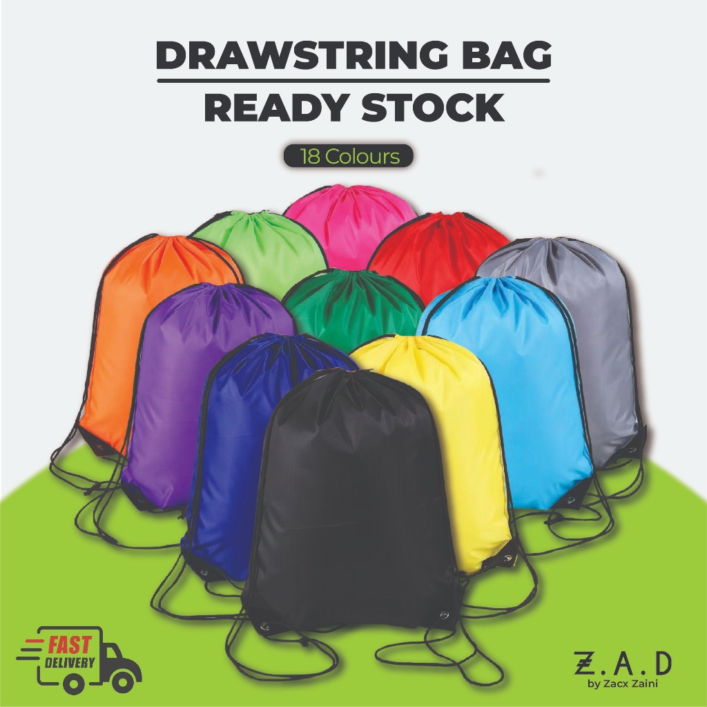 Drawstring Polyester Bag Murah 210D Bag Outdoor Storage Bag Nylon Travel Backpack Multifunction ...