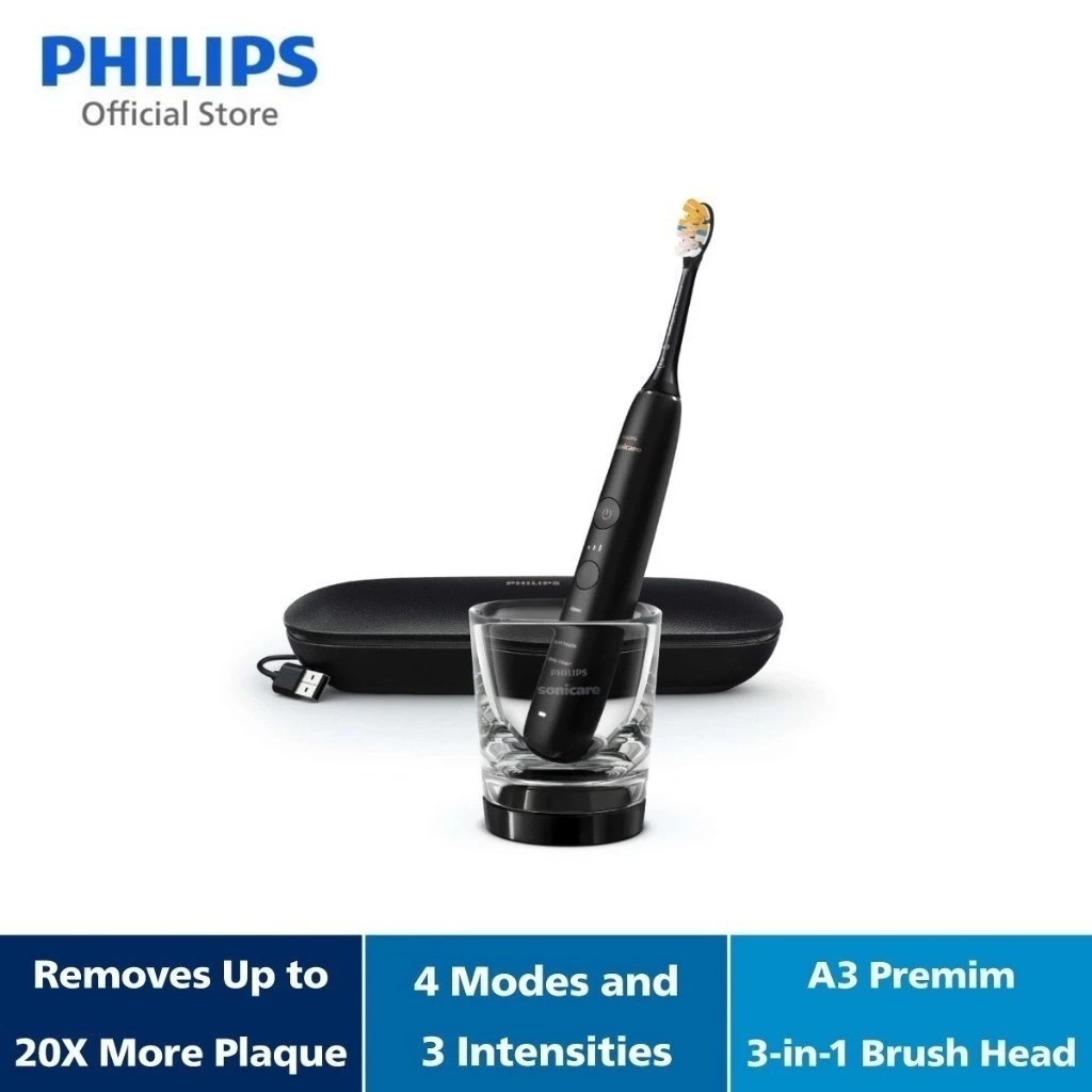 Philips Sonicare DiamondClean 9000 Sonic Electric Toothbrush With App ...