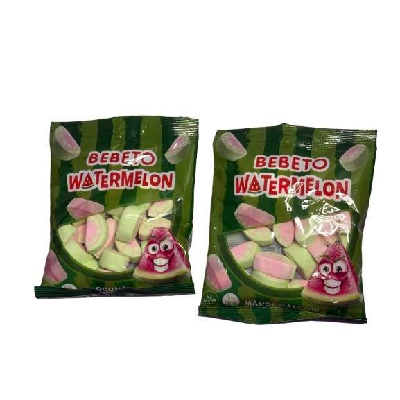 BEBETO WATERMELON MARSHMALLOW CANDY 60G | Shopee Malaysia
