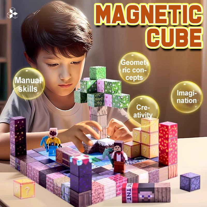 100pcs Building Blocks Diy Toys Minecraft Building Blocks for Kids ...