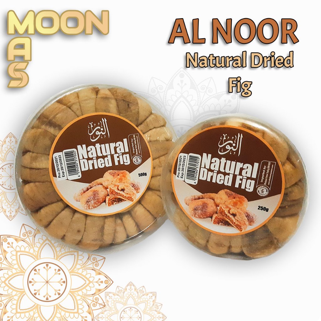 Al Noor Figs BUAH FIG KERING SEGAR BUAH TIN 250g / 400g DRIED FRESH ...
