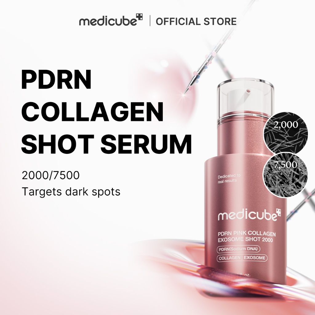 [medicube official] PDRN Pink Collagen Shot Serum 2000 / 7500 ...