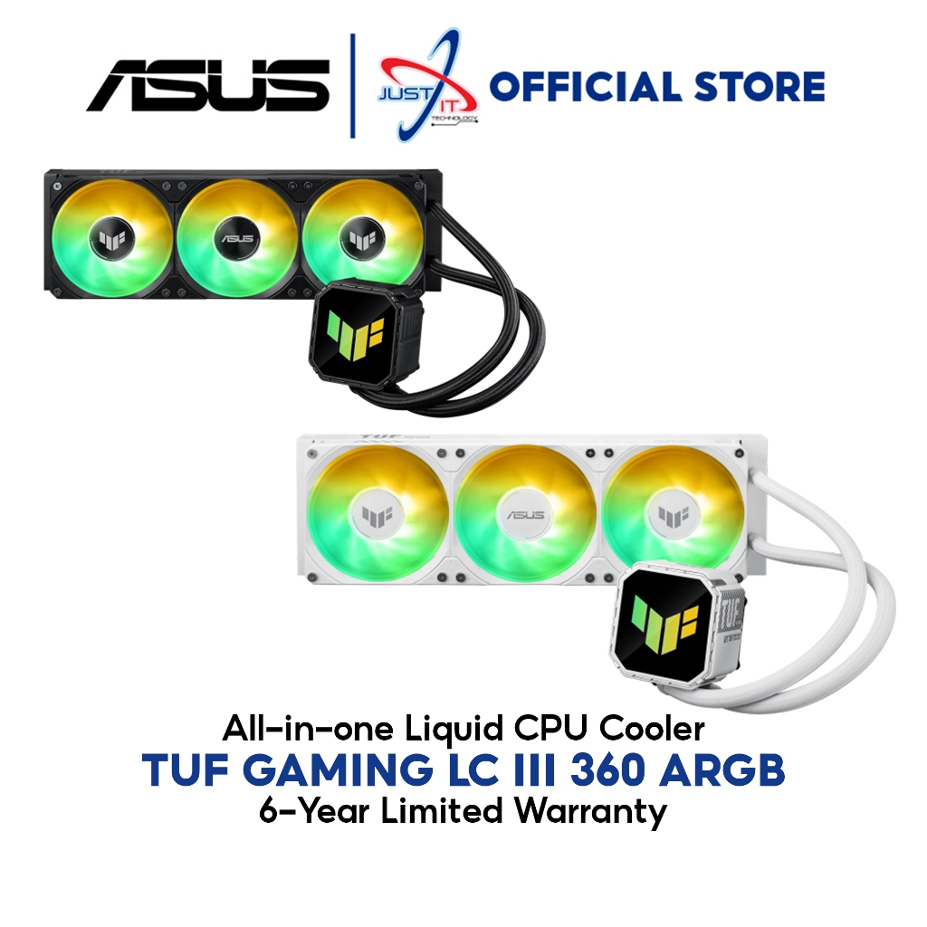 ASUS TUF GAMING LC III 360 / LC360 ARGB 360mm AIO COOLER / LIQIUD ...