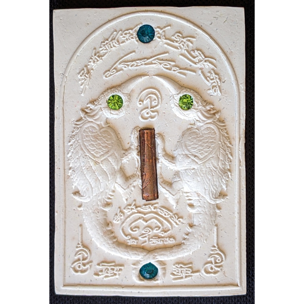 Thep Salika Jong Ruay {人缘鸟} Kruba Krissana, Wat Arsom 2564 (Amulet Thai ...