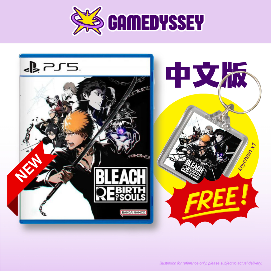 [NEW] PS5 中文版 Bleach Rebirth of Souls Chinese Version BLEACH 魂魄觉醒 ...