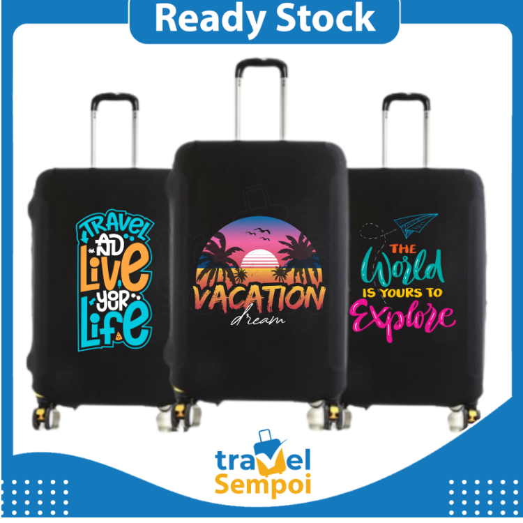 Travel Design Traveler Stretchable Elastic Travel Luggage Suitcase ...