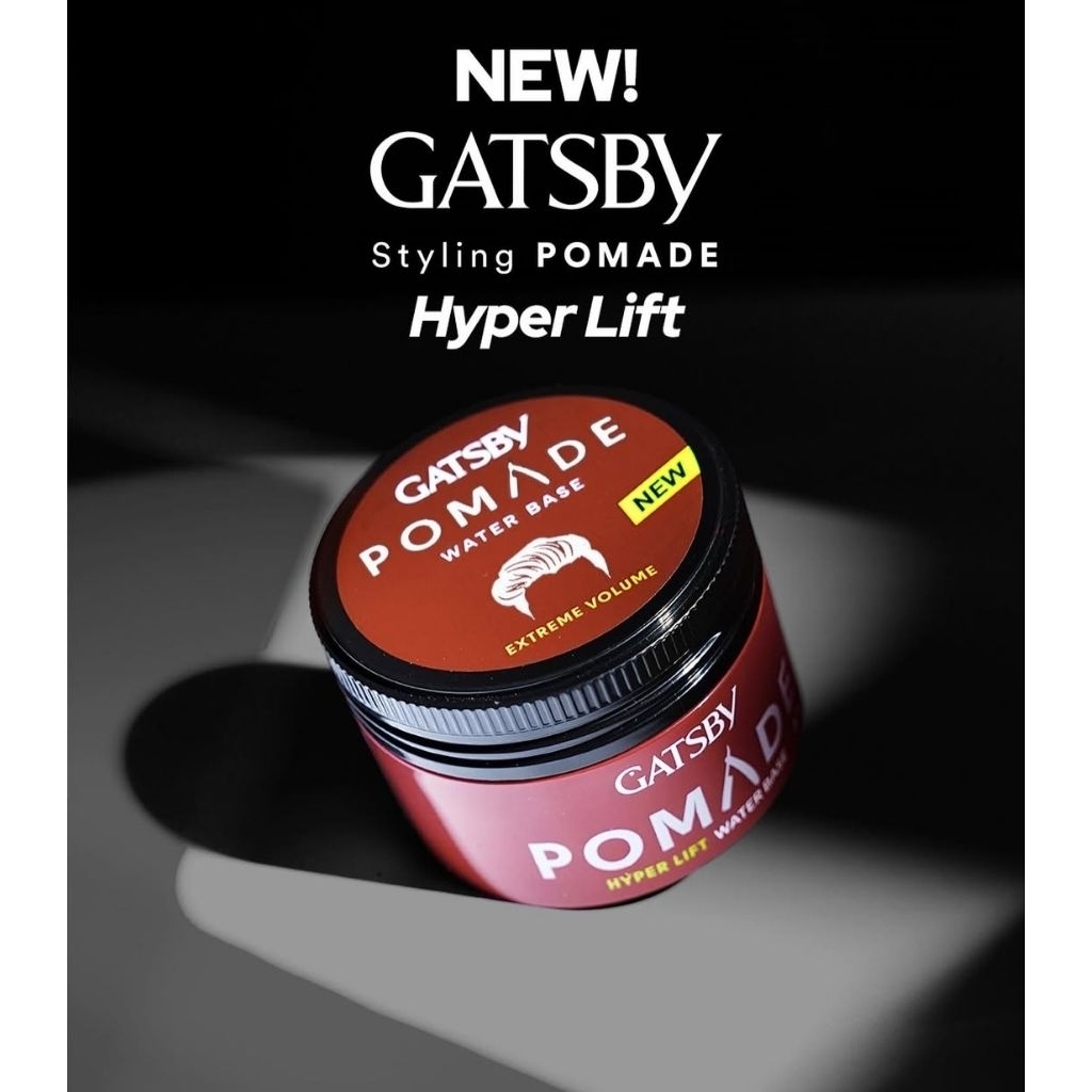 gatsby stayling pomade 75g hyper lift minyak rambut | Shopee Malaysia