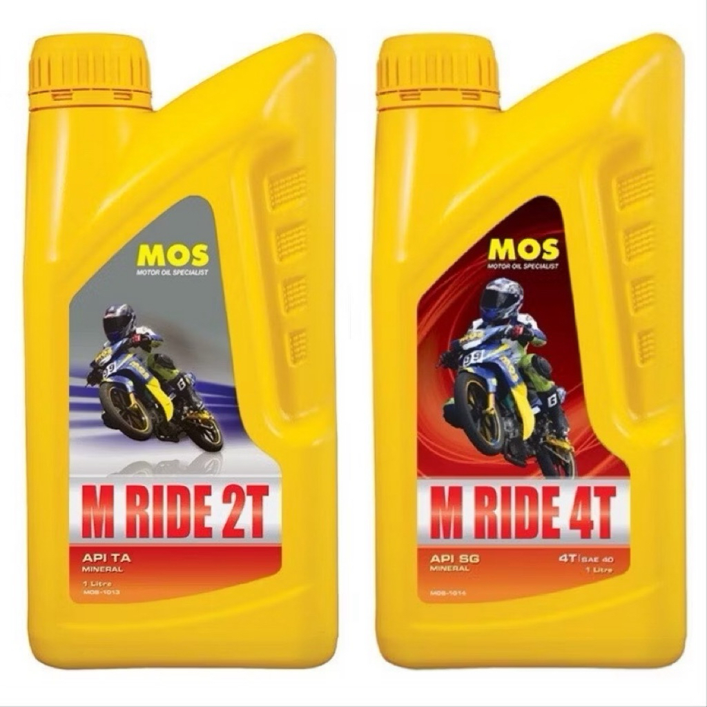 100% ORIGINAL MOS ENGINE OIL SPECIALIST MINYAK ENGIN M RIDE 4T SAE-40 ...