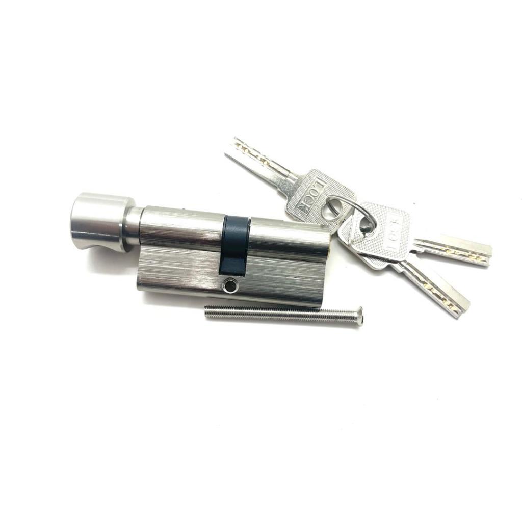 Jantier Euro Profile Cylinder Door Lock thumbturn one side Key one side ...