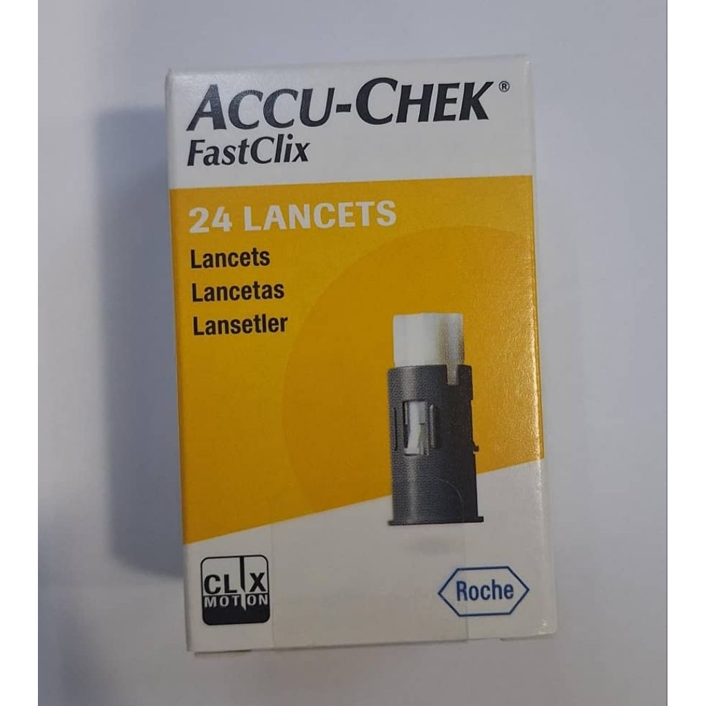 ACCU-CHECK FASTCLIX 24 LANCETS (EXP: 27 NOV 2028) X 1 UNIT | Shopee ...
