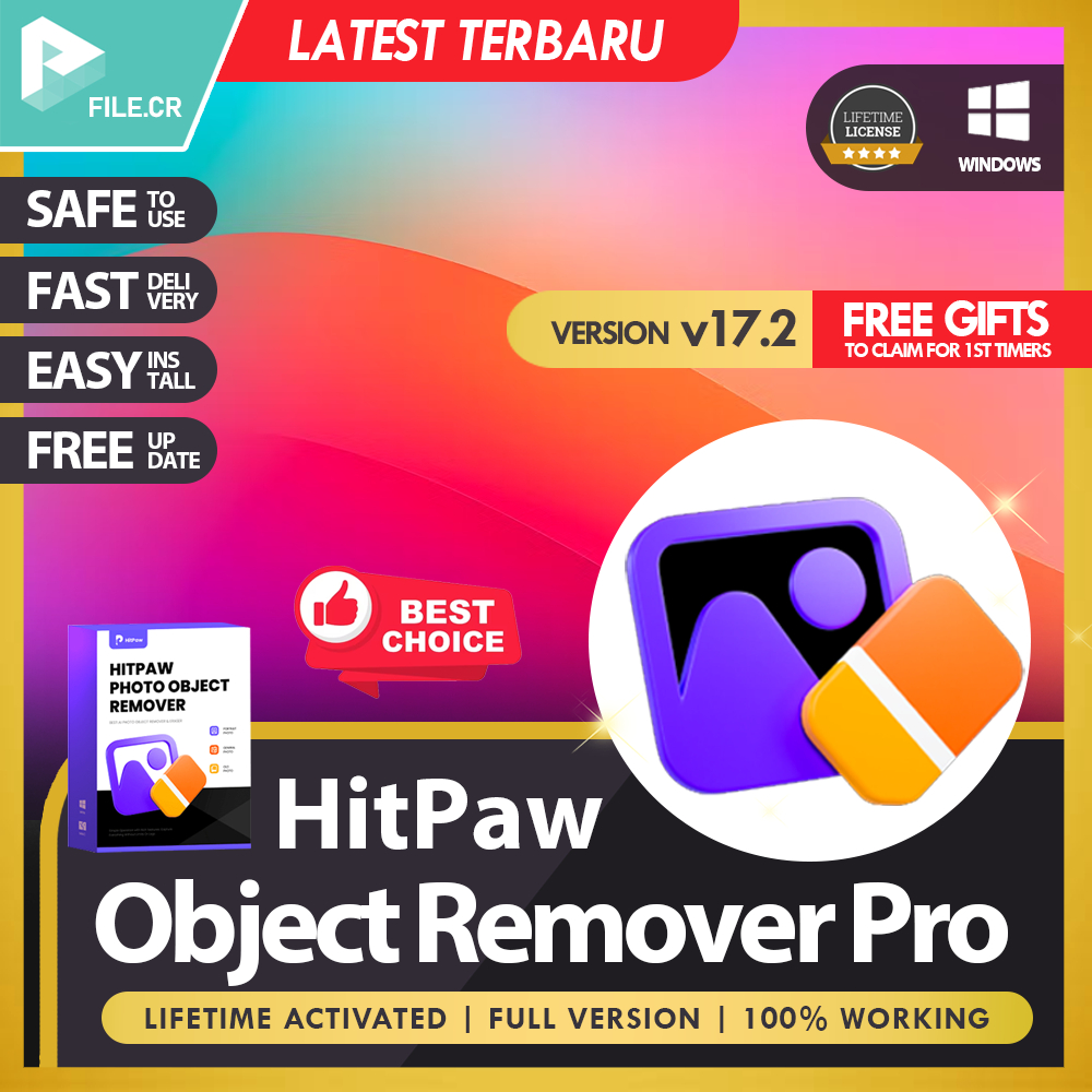 HitPaw Photo Object Remover v1.0 💯 EASY INSTALL 💯 LIFETIME PREMIUM 💯 ...