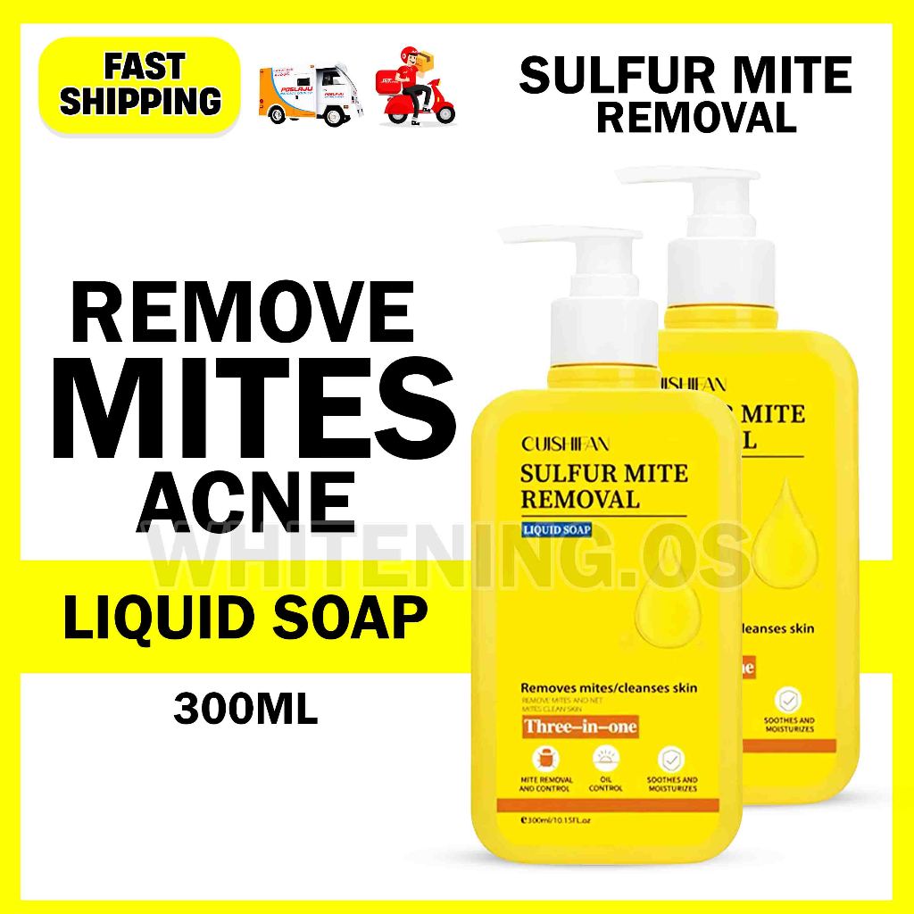 CUISHIFAN 𝗮𝗻𝘁𝗶𝗯𝗮𝗰𝘁𝗲𝗿𝗶𝗮𝗹 𝗰𝗹𝗲𝗮𝗻𝘀𝗶𝗻𝗴 sulfur soap 3-in-1 shower gel with ...