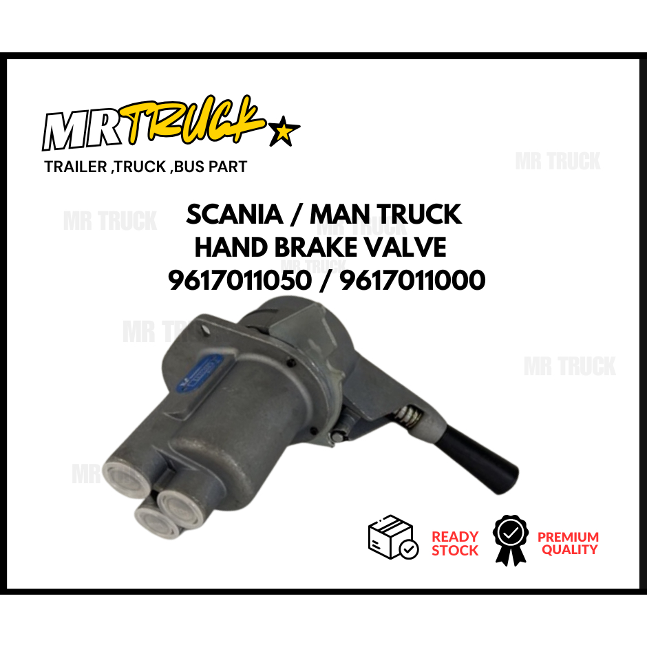 SCANIA / MAN TRUCK HAND BRAKE VALVE - 9617011050 / 9617011000 | Shopee ...