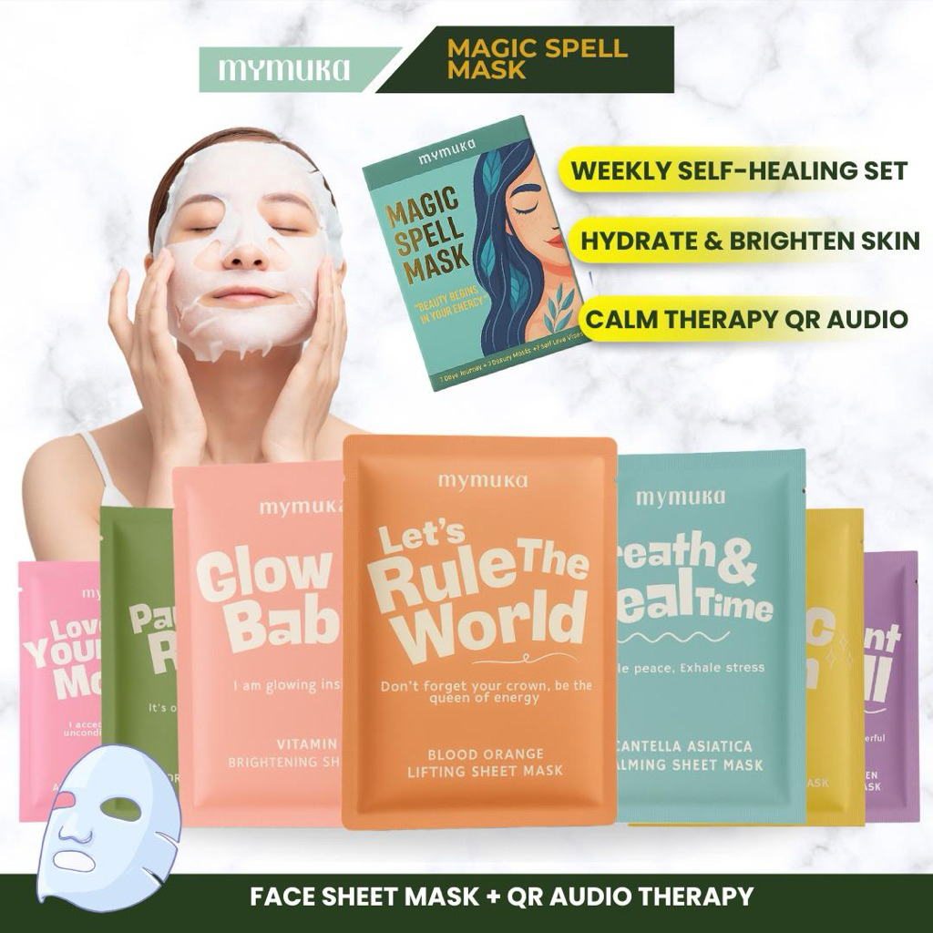 Face Mask Glowing & Healing – Magic Spell Mask by MYMUKA (Relax ...