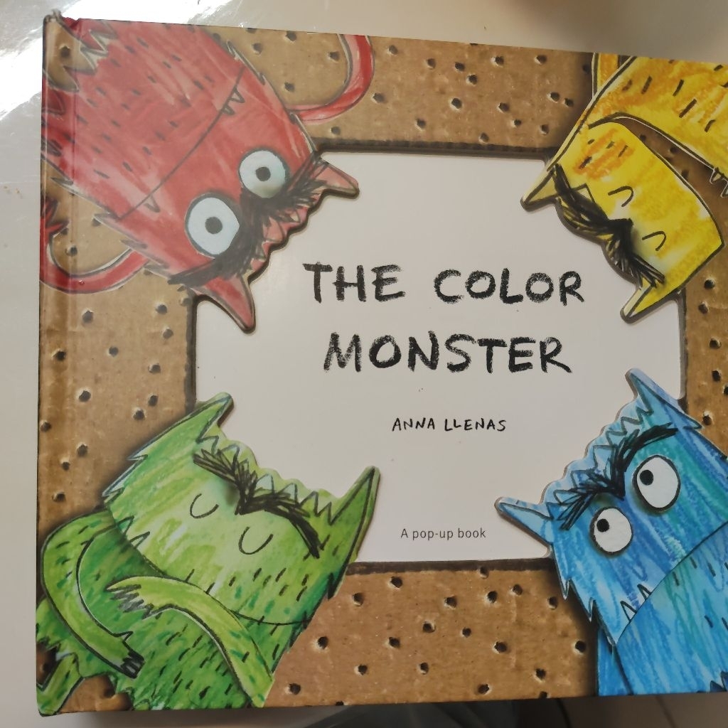 🔥 Original DEMO set🔥The Color Monster The Colour Monster English 3D Pop ...